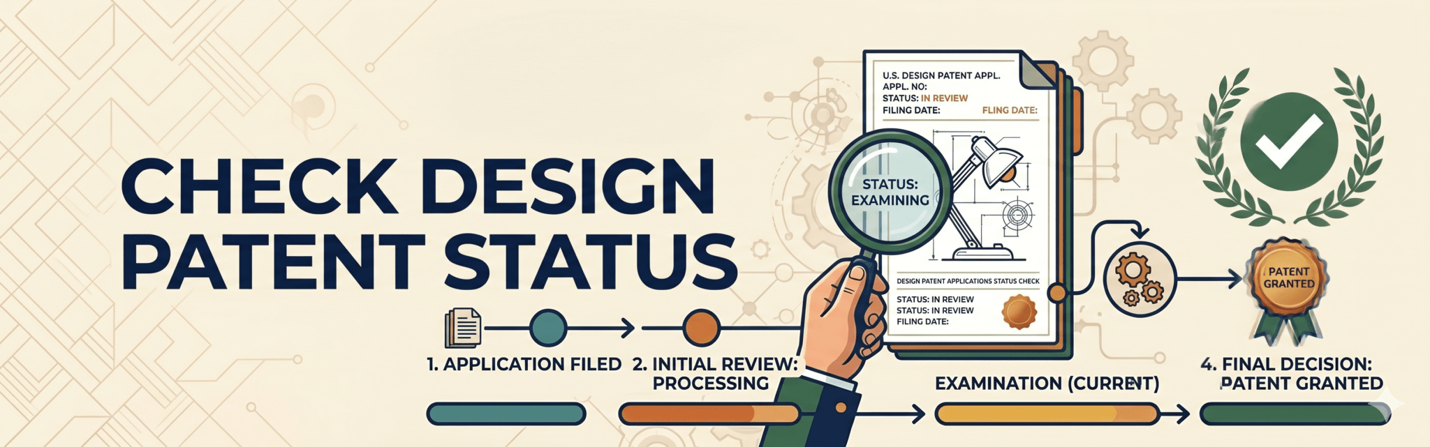 How to Check Design Patent Application Status